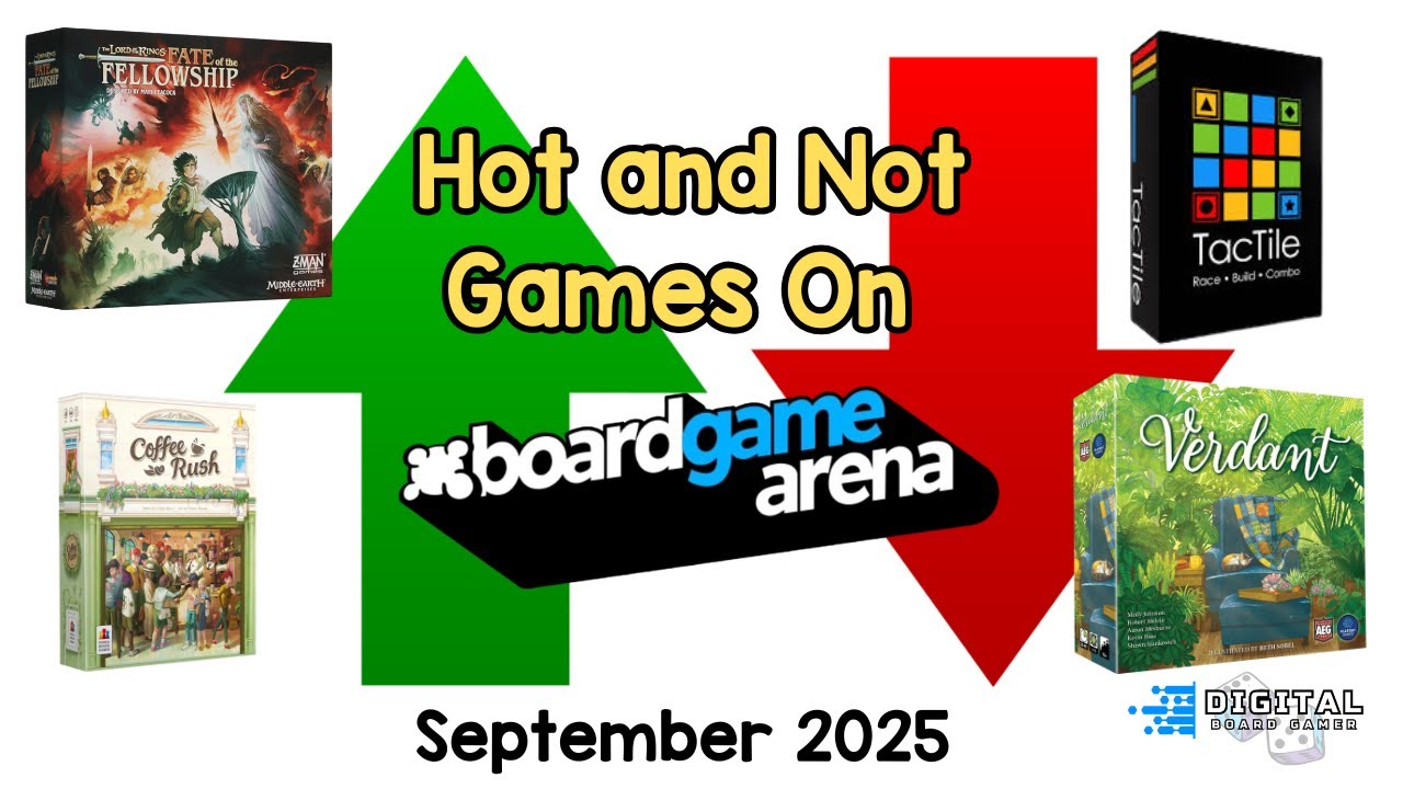 Hot & Not Games on BGA – 12 New Games Join the List! - YouTube