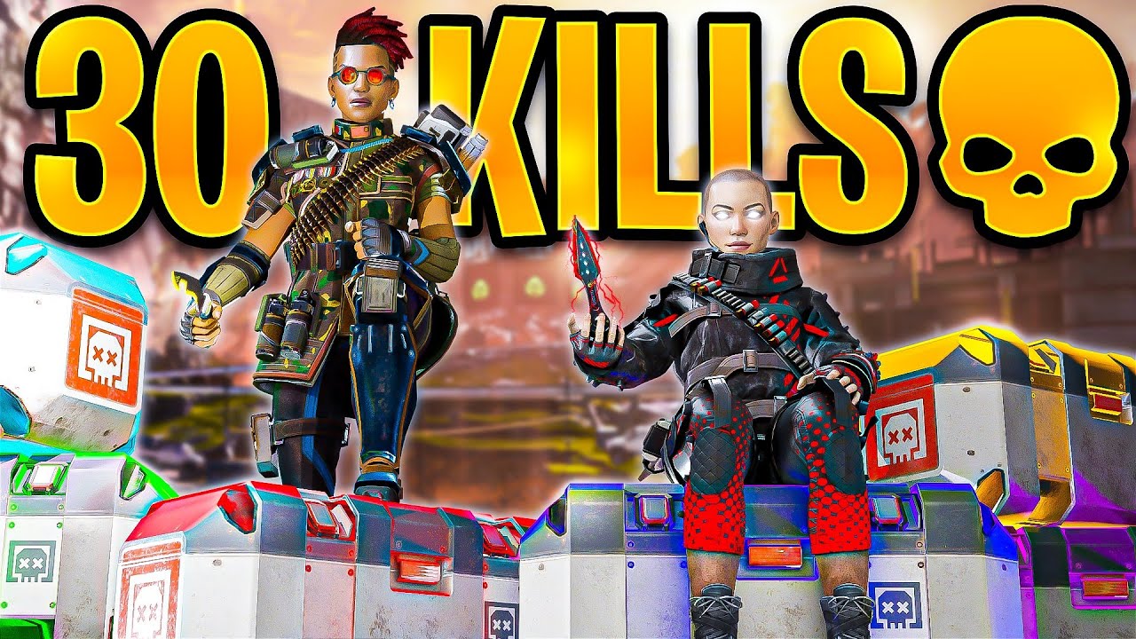 33 duo kills | bangalore x wraith (apex legends season 9) - YouTube