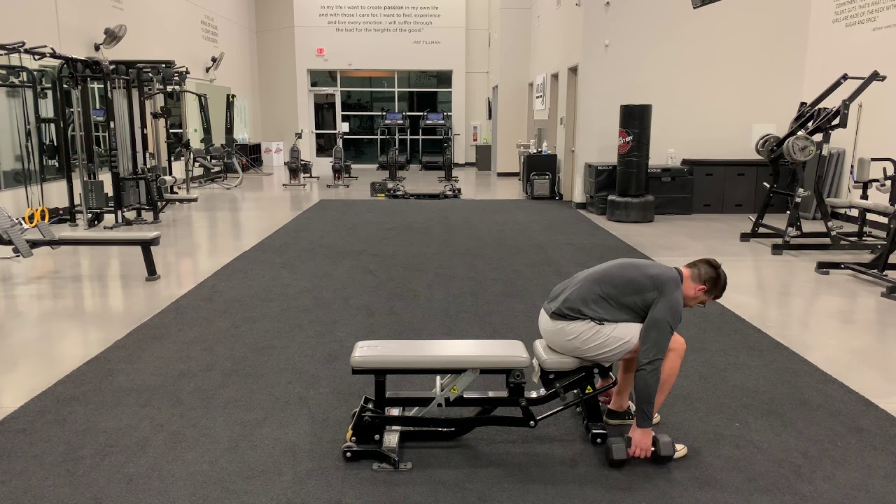 Flat Bench Dumbbell Fly - YouTube