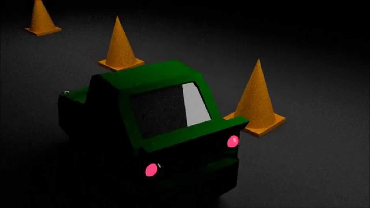 Driving School Episode 2: Cone Course - YouTube