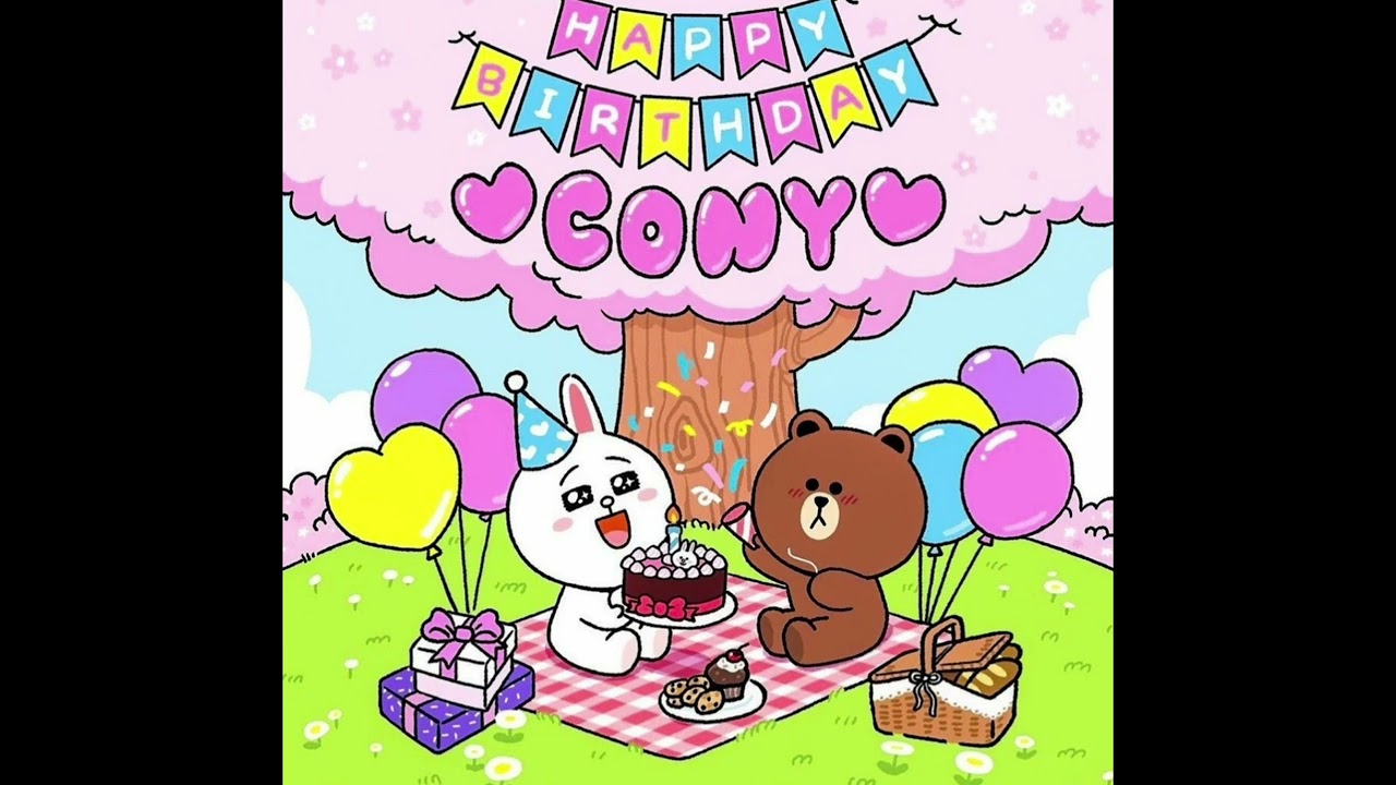 a video edit (part21) happy birthday to cony - YouTube