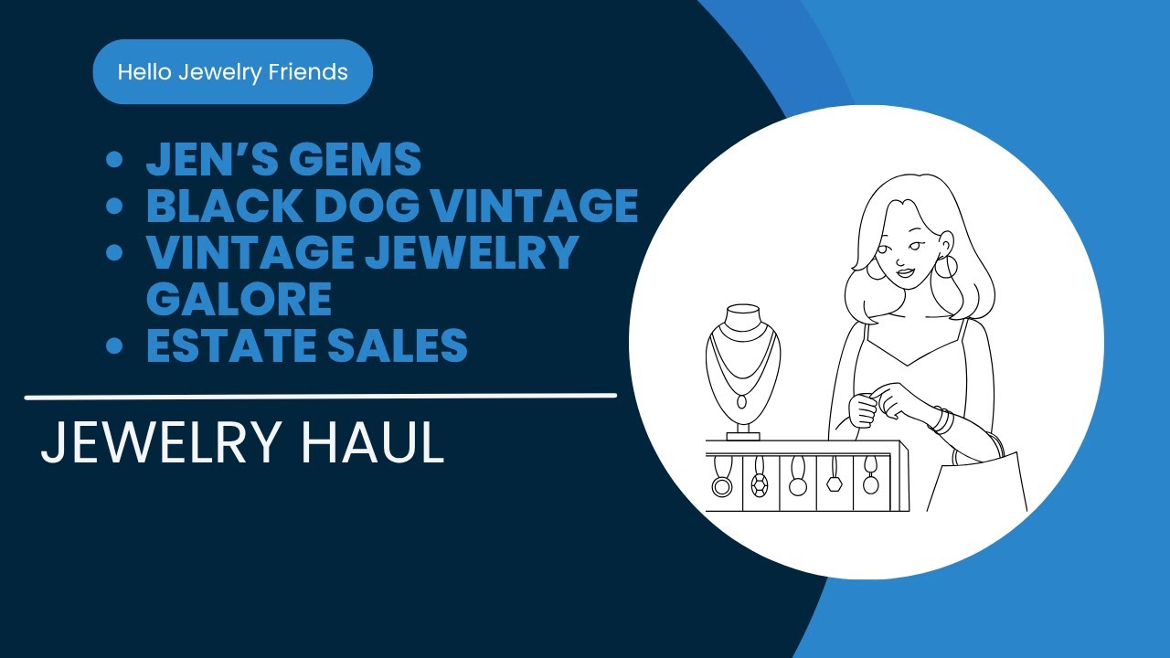 Haul from this Week Jen's Gems, Black Dog Vintage, Vintage Jewelry ...