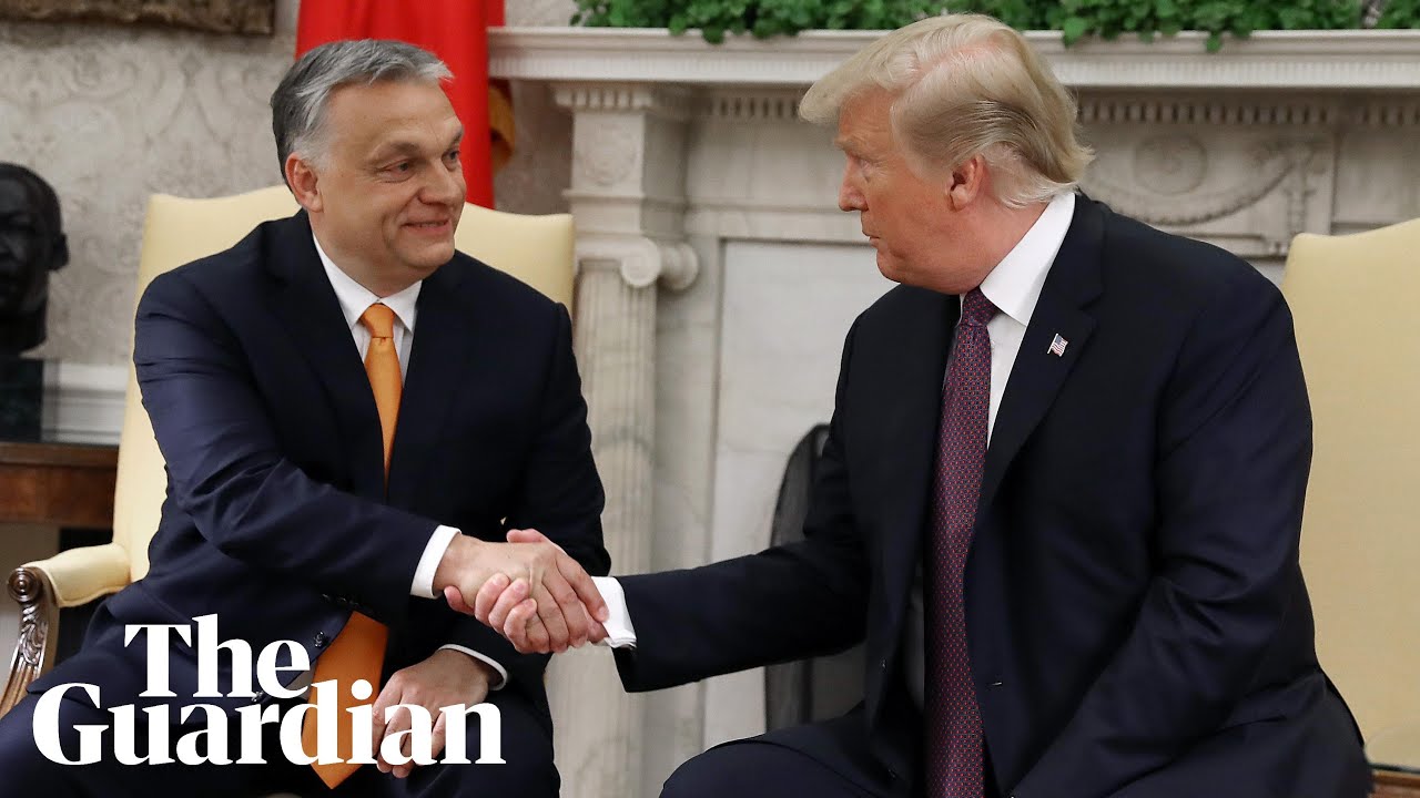 Donald Trump and Viktor Orbán praise each other at White House meeting ...