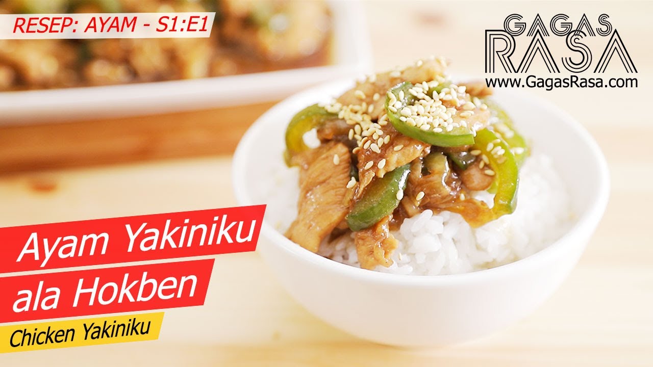 S1:E1 Ayam Yakiniku - Resep: Ayam | Chicken Yakiniku - Recipe: Chicken ...