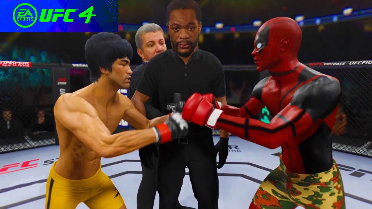 Bruce Lee vs Deadpool (EA Sports UFC 4) PS 5 PS 4 Subscribe to the ...