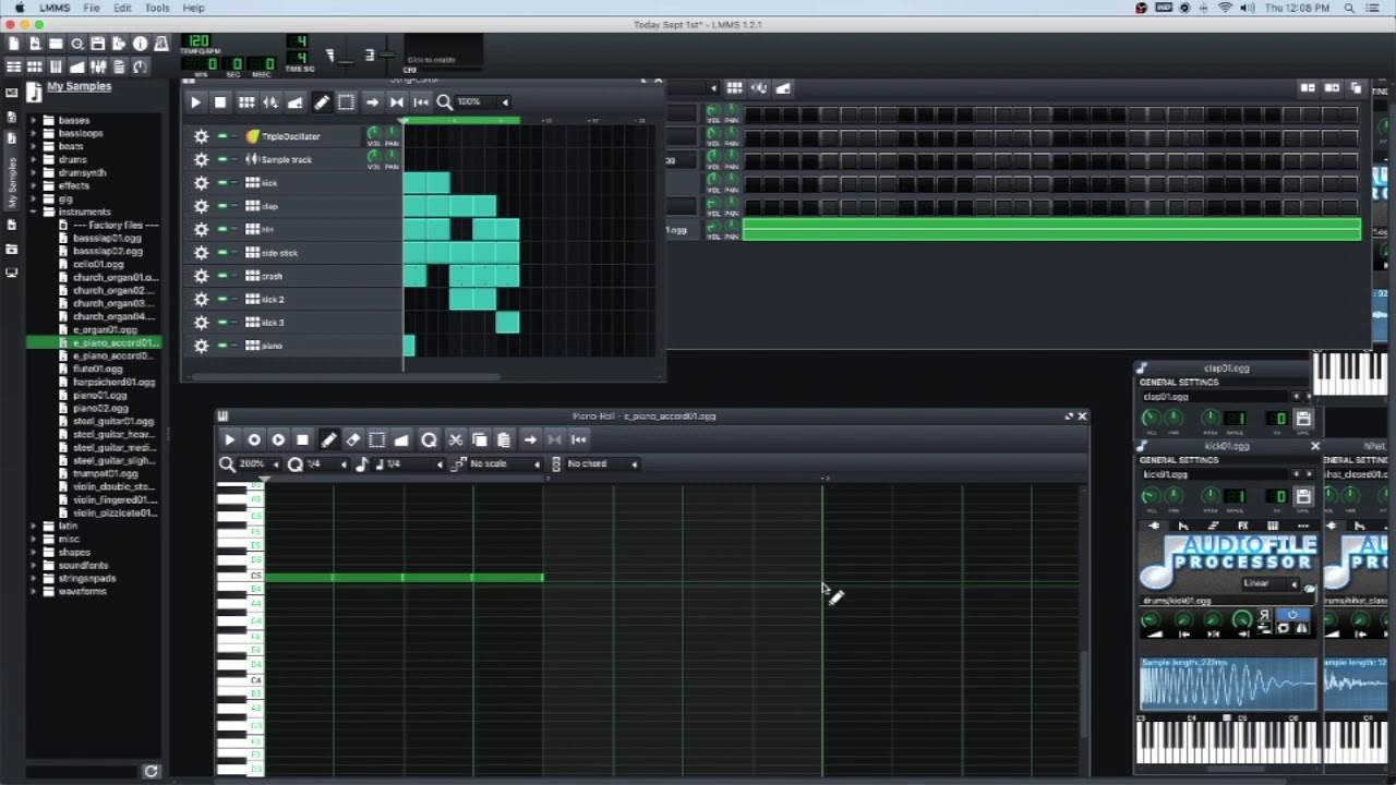 06 lmms piano roll - YouTube