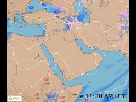 Middle East Weather Forecast HD: 12 Jan 2020 [Updated at 0000 hours UTC ...