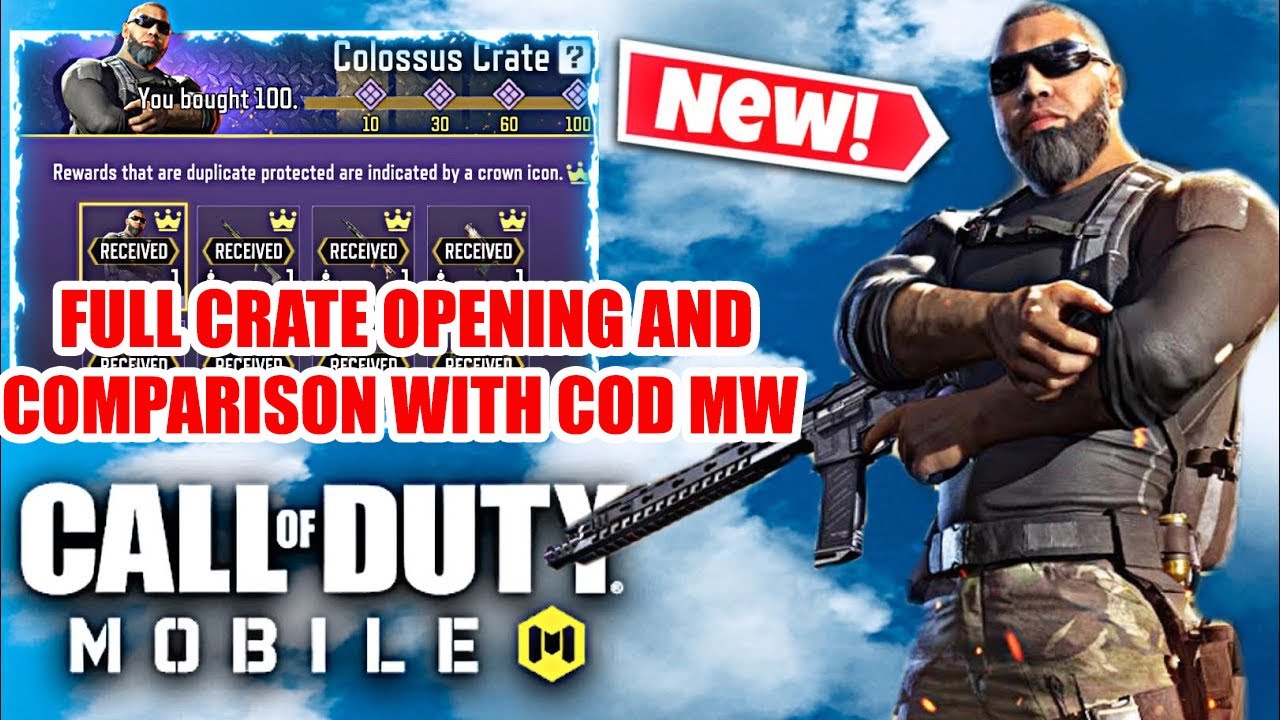 *NEW* FULL Colossus Crate Opening | Lerch Behemoth + Chopper Klondike ...