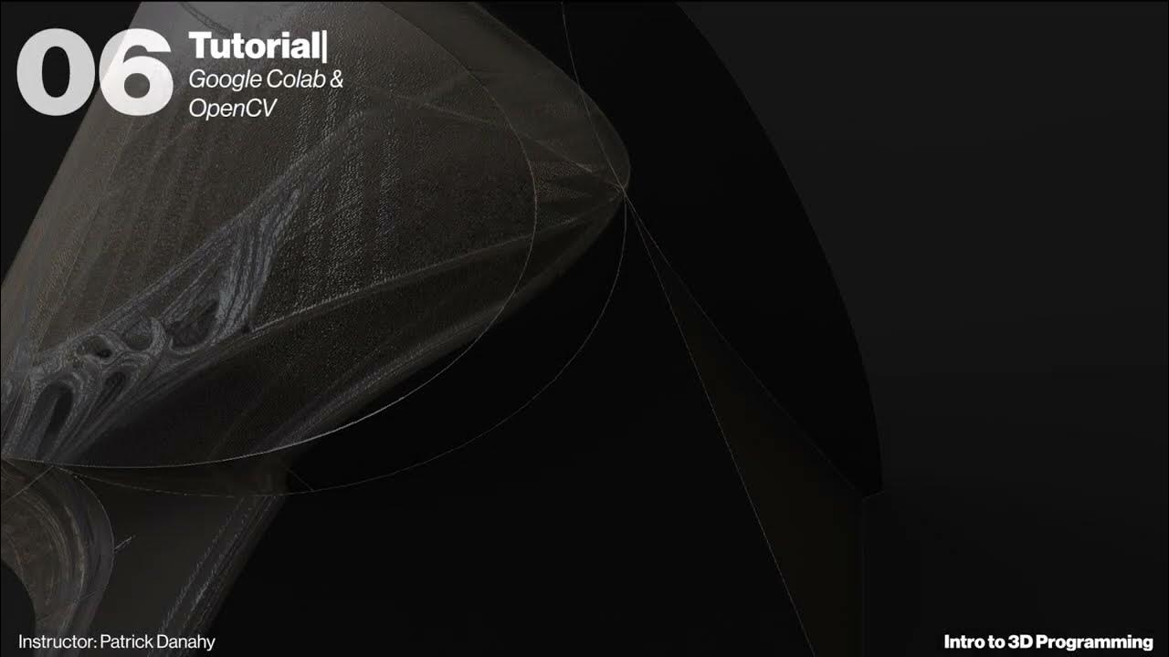 IT3DP | Day 5 - Introduction to Google Colab & OpenCV - YouTube