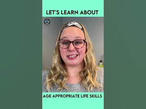 Age Appropriate Life Skills for Special Education #shorts | Full SPED ...