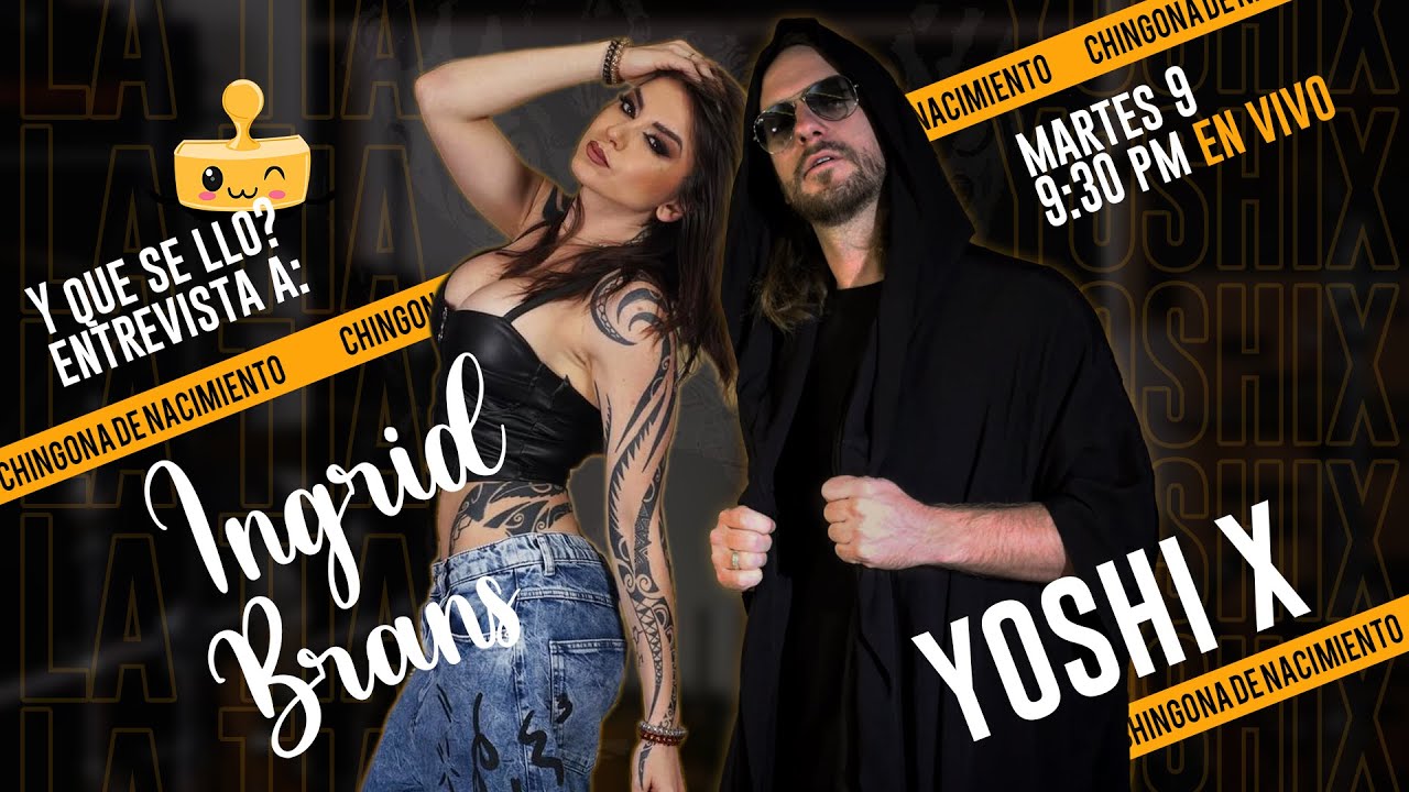 ENTREVISTA CON INGRID BRANS Y YOSHI X/ COMPARTIENDO SU VIDA Y ...
