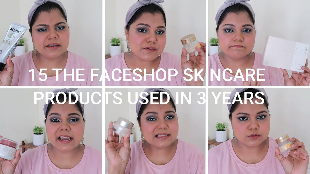 15 Best & Worst of THE FACESHOP PRODUCTS 16 MIN REVIEW I 3 YEARS OF ...