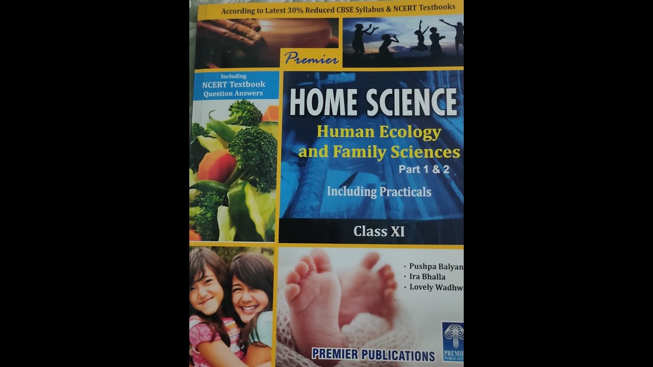 HOME SCIENCE CHAPTER-1(Human ecology and Family Sciences) - YouTube