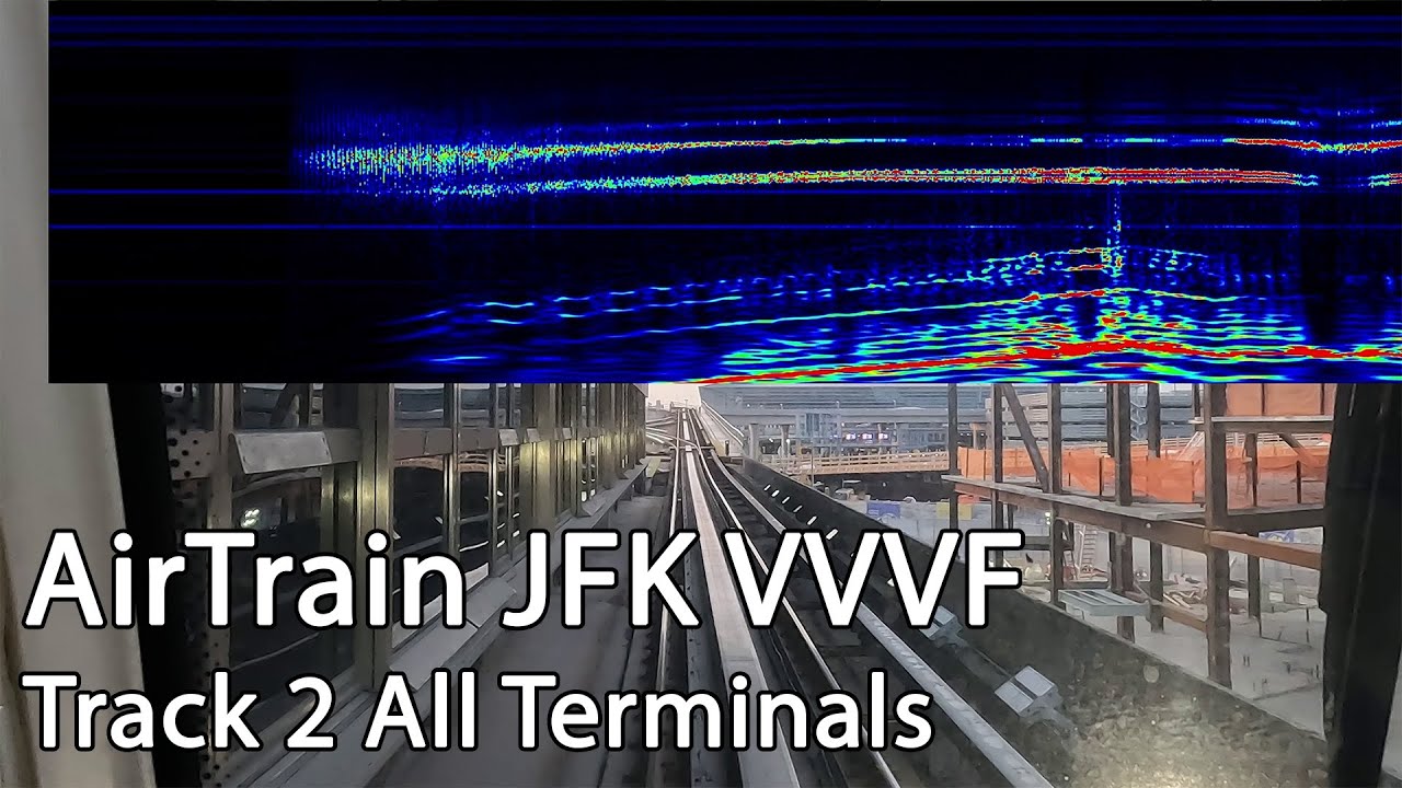 AirTrain JFK Alstom VVVF - Track 2 All Terminals - YouTube