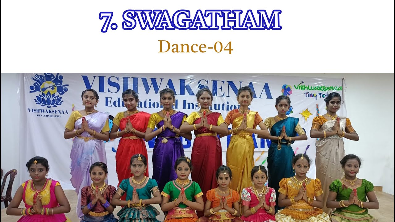 7 Swagatham Celebrations ‎@vishwaksenaa #students #school #parents # ...