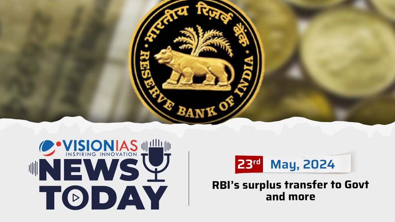 News Today | Daily Current Affairs | 23rd May 2024 - YouTube