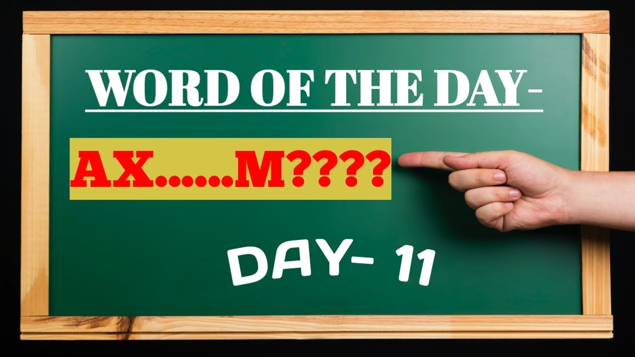 Word Of The Day Series - Day 11 | With Meaning and Sentence | Bombastic ...