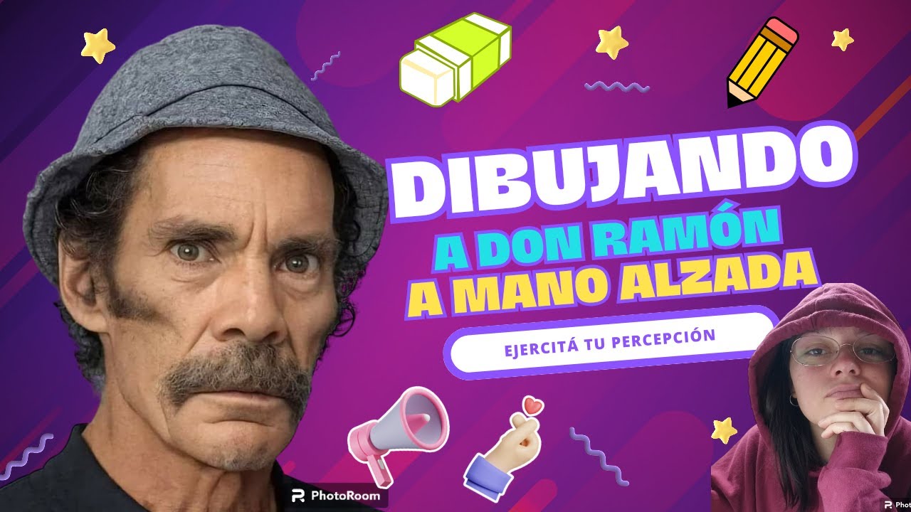 Como dibujar a Don Ramón - YouTube