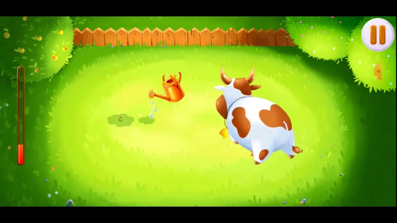 Animals For Kids Cow Milking And Feeding Kids Learning Cartoon Game ...