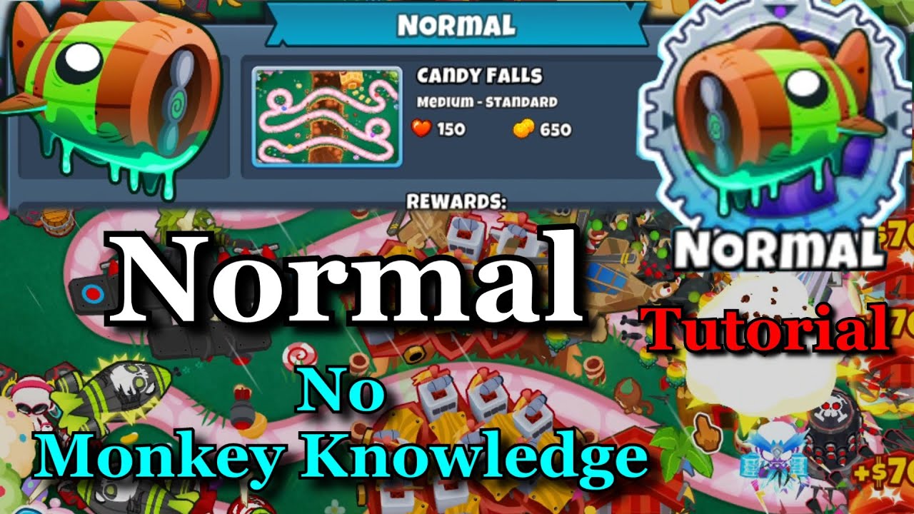 Bloonarius Normal Tutorial - No Monkey Knowledge - | Candy Falls | (BTD6) - YouTube