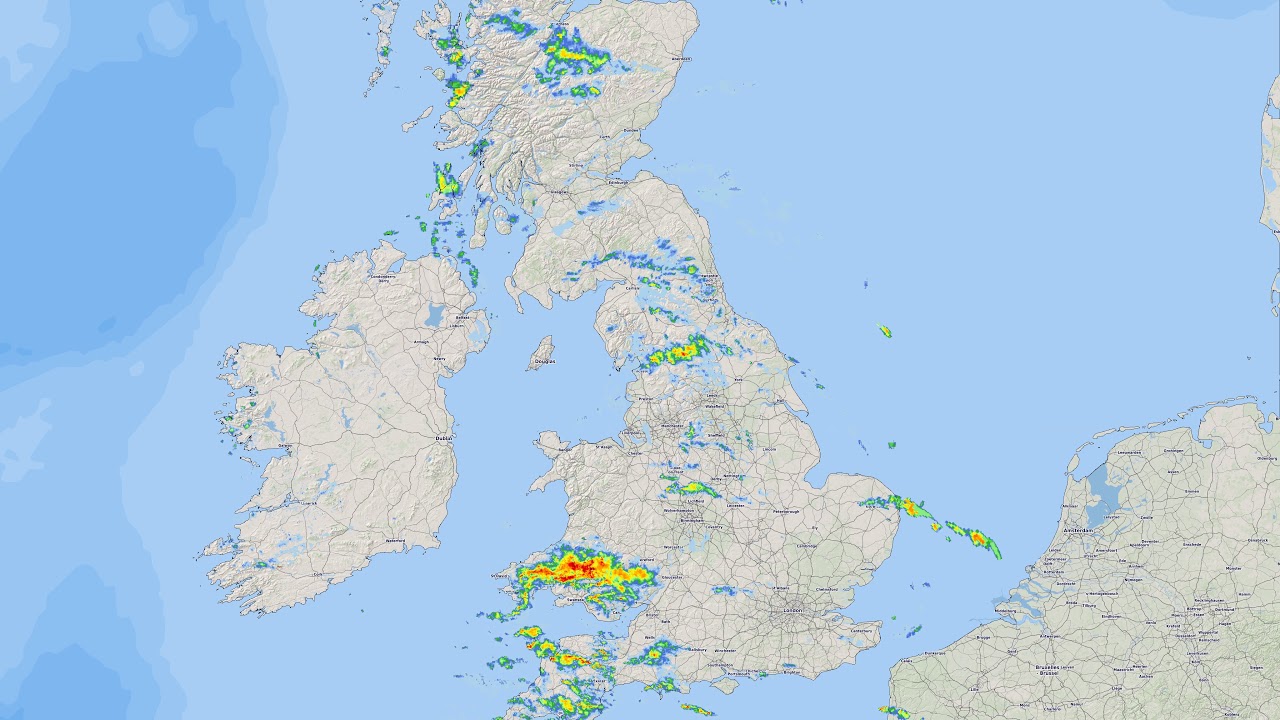 UK Rain Radar - 2019/12/24 - YouTube