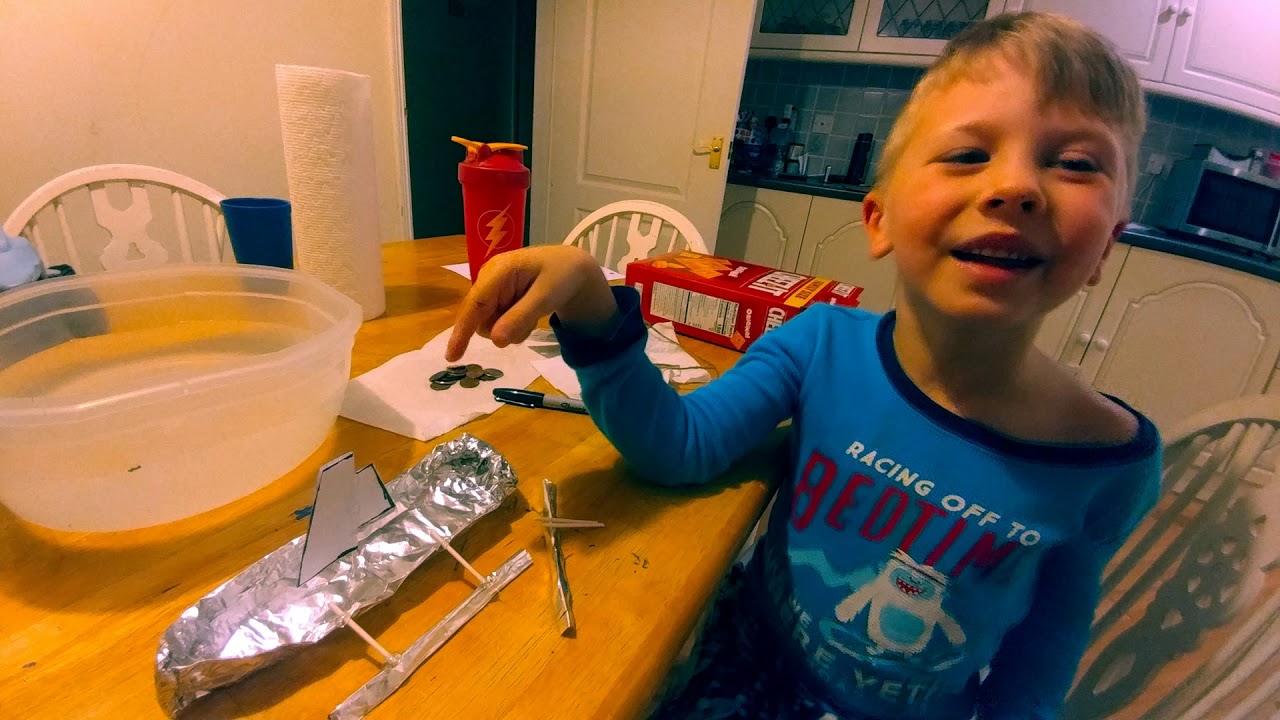 Kids STEM Project - Sail Boat with Outriggers - YouTube