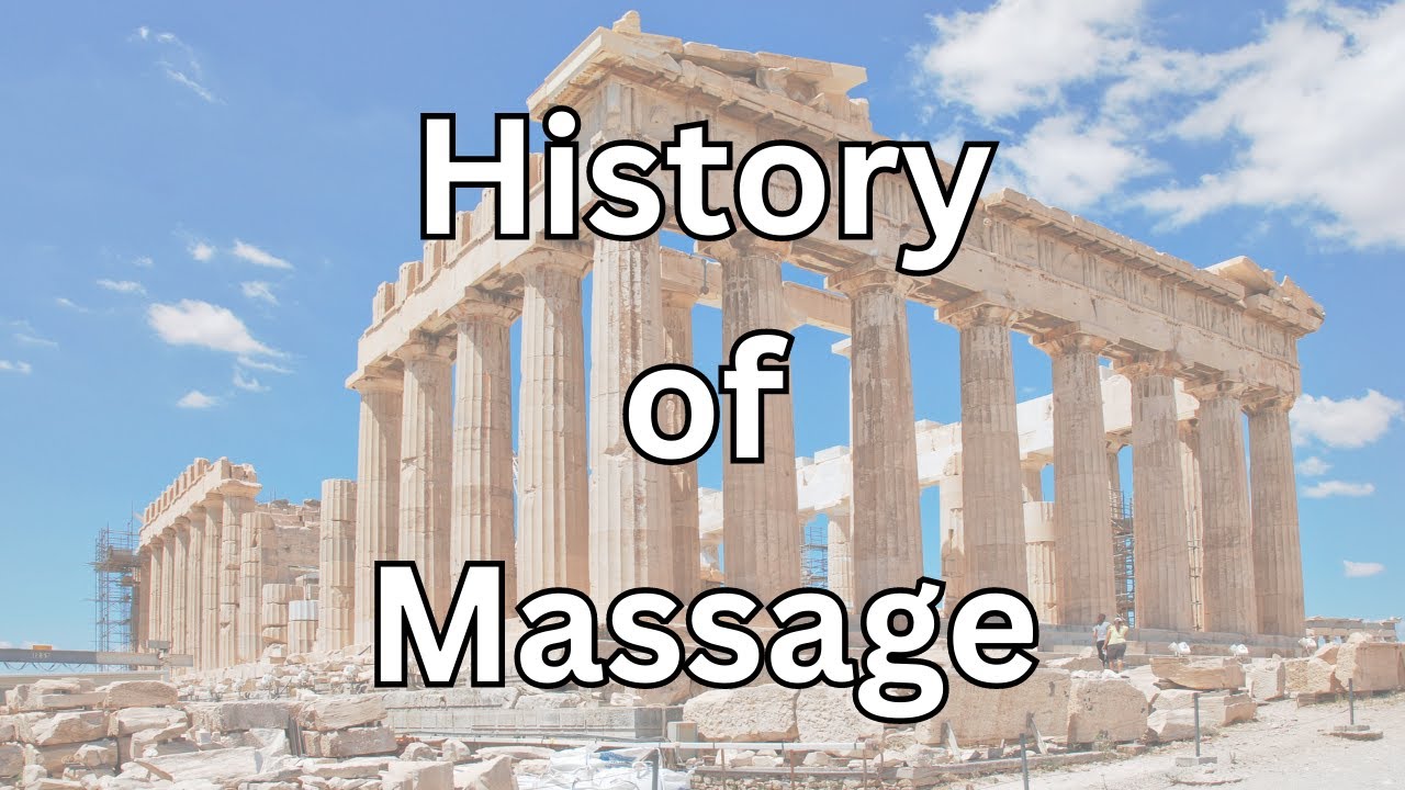 Short history of Massage Therapy: it is an ancient practice - YouTube