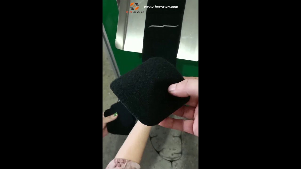 Velcro/Hook and Loop Shape Cutting Machine WL-GQ160 - YouTube