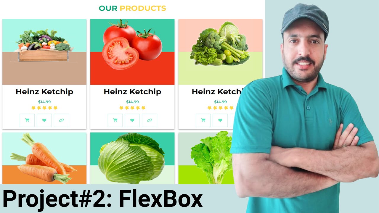 Lecture 6 Project2 Creating A Responsive Product Section With Flexbox Web Development 4697