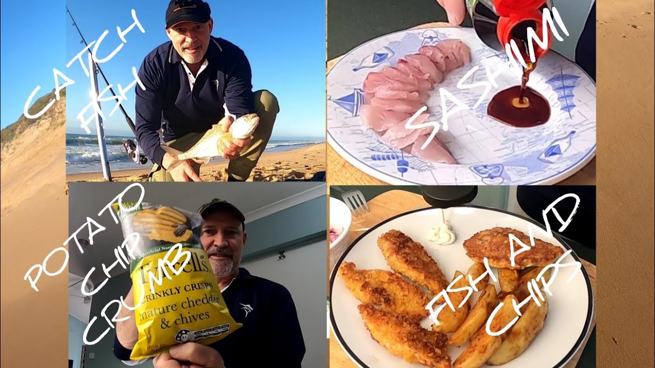 Australian Salmon Catch, Sashimi, Chip Crumb, Fry. ep110 - YouTube