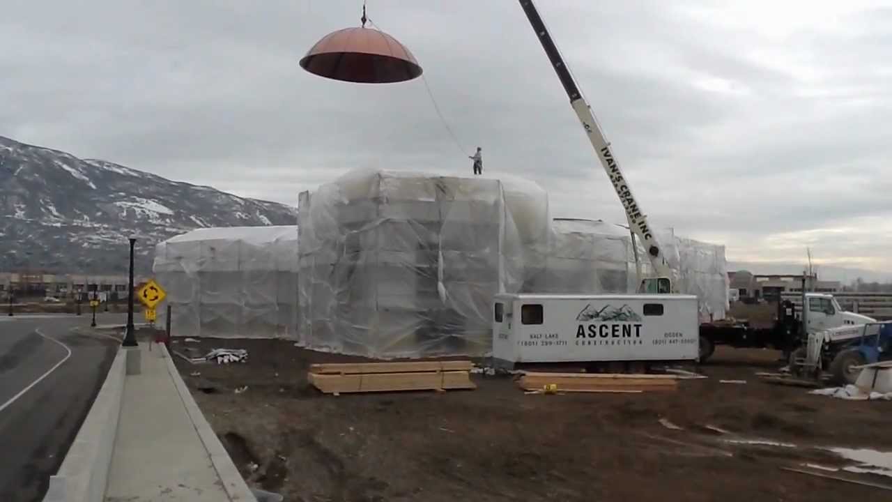 Fiberglass Dome Installation - YouTube
