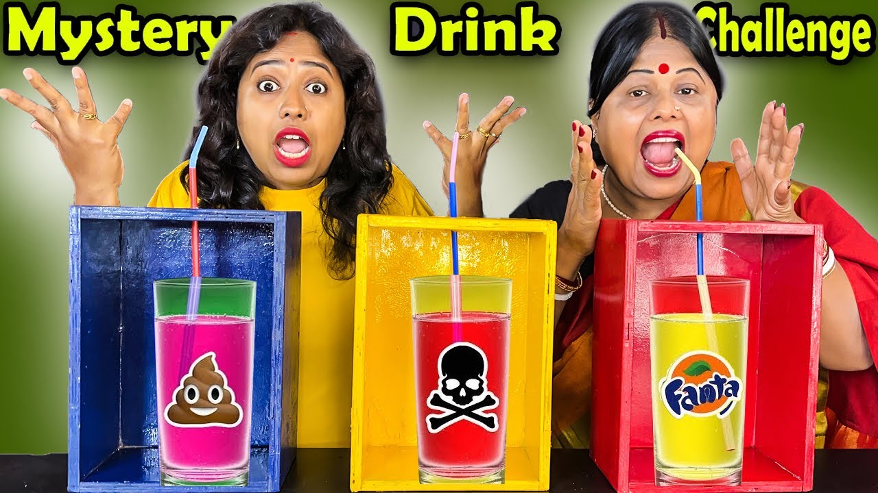 Mystery Drink Challenge | Guess The Weird Drink Challenge | Don’t ...