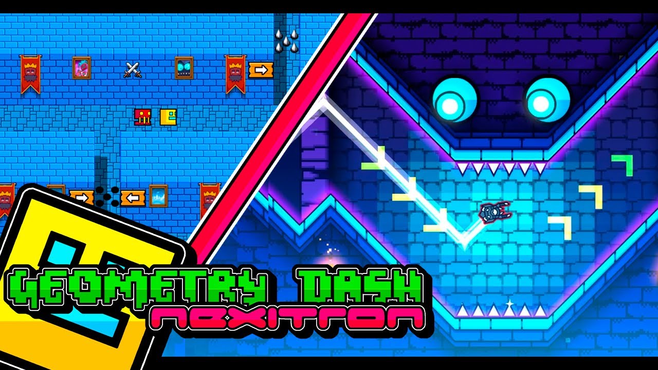 SnowDown by @DAPixelhero | Geometry Dash Nexitron Chapter One - YouTube