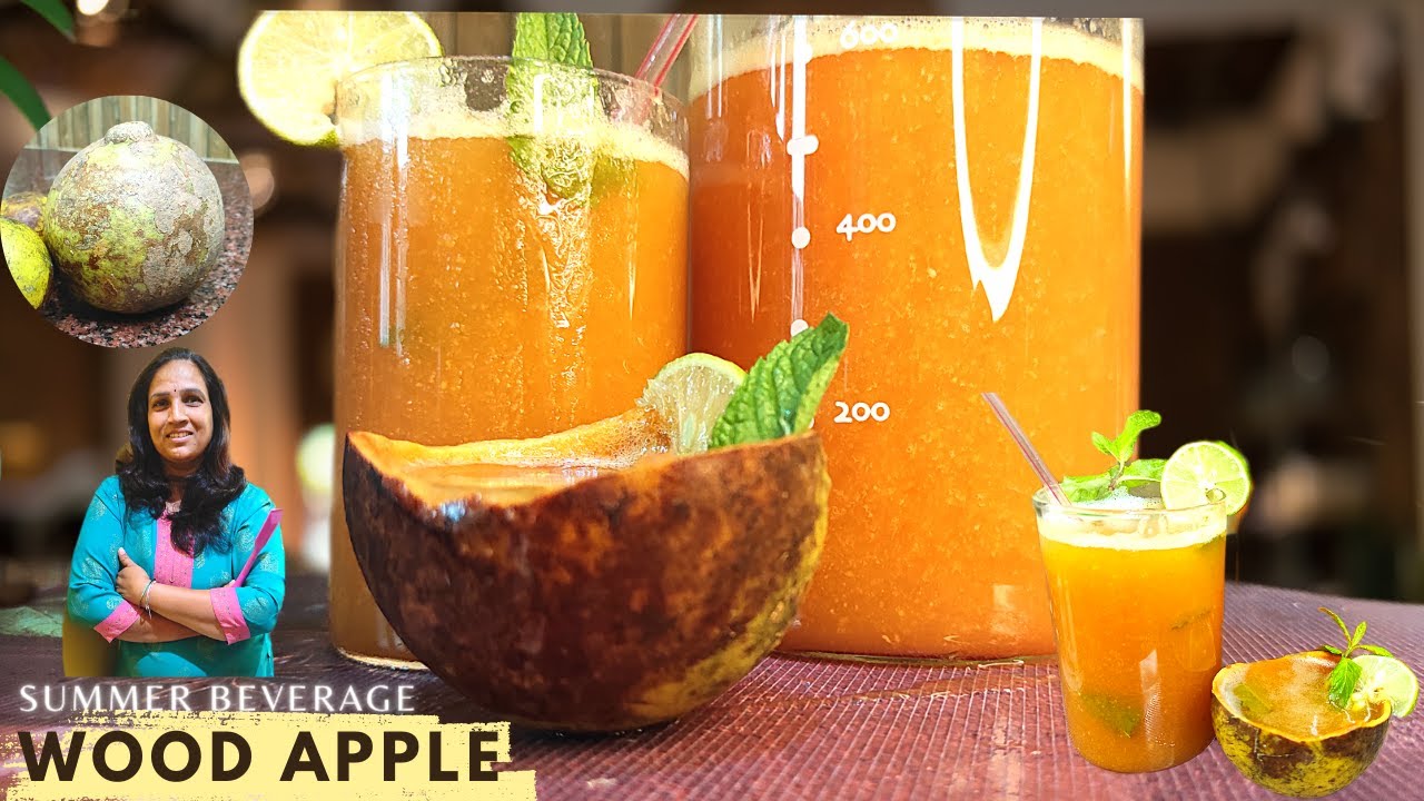 BAEL SHARBAT "Wood Apple". A Perfect Summer Beverage|| गर्मियों के लिए ...