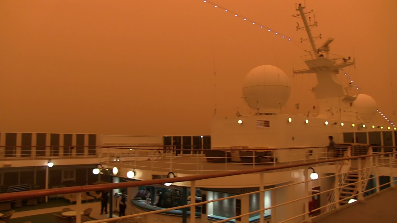 Sandstorm at Sea - YouTube