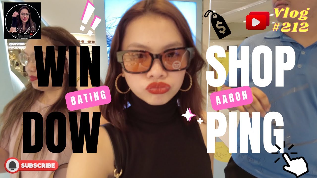 WINDOW SHOPPING W/ BATING & AARON 🤯🛎👍 ️ #vlog #happy #shopping - YouTube