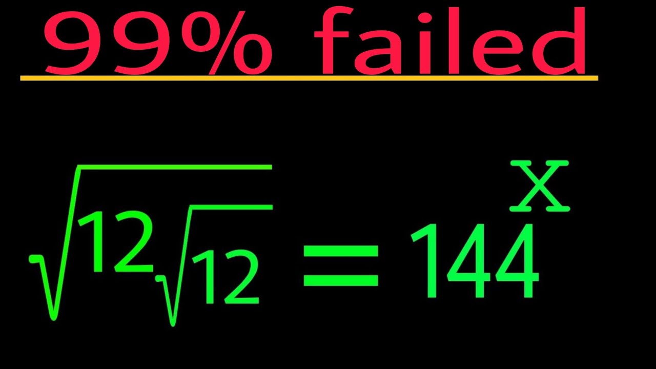 Japanese - Math Olympiad question | Math algebra problem - YouTube