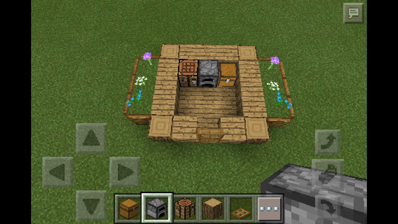 How To Build A Simple Hut In Minecraft - YouTube