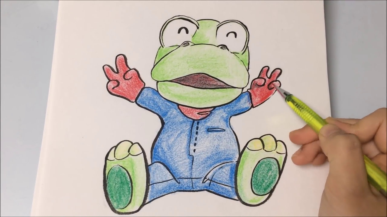 크롱 그리기 / How to draw CRONG - YouTube