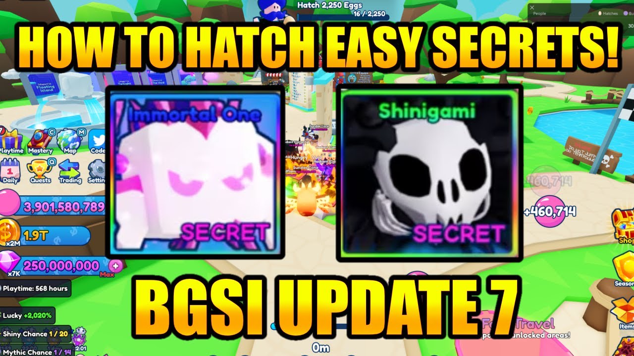 Best Tips For Secret Pets In The New BGSI Update! - YouTube