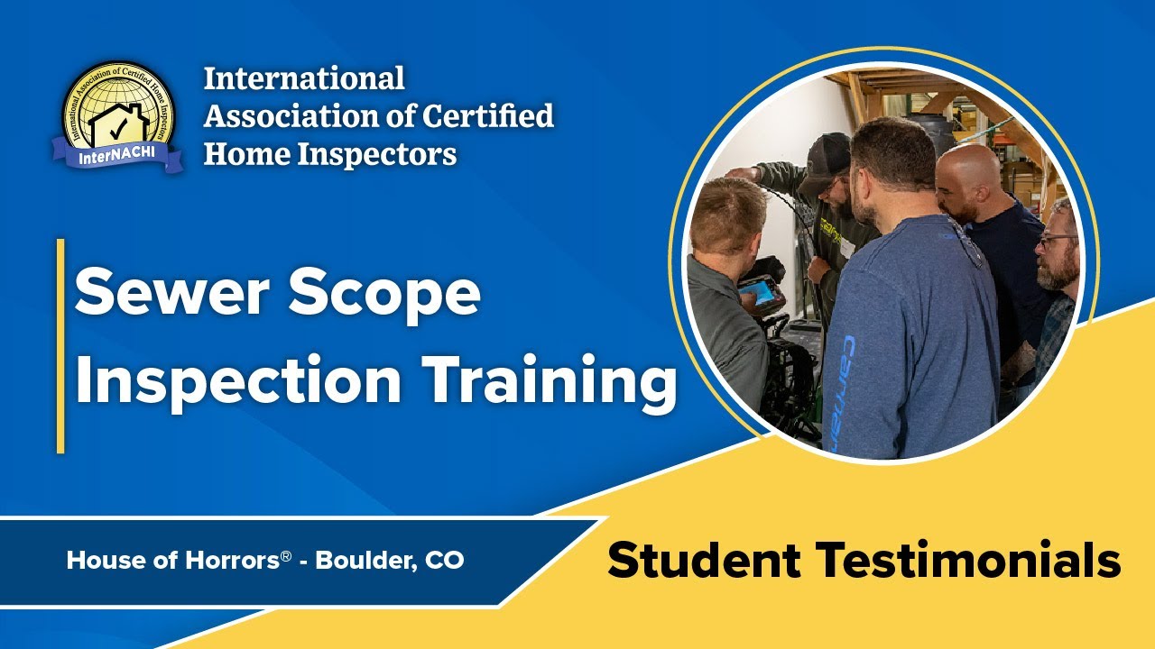March Sewer Scope Inspection Training - Student Testimonials - YouTube