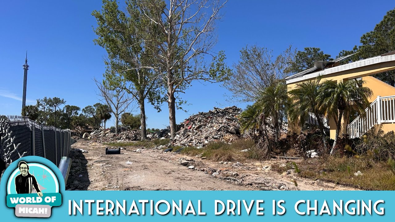 International Drive in Orlando is Changing! The Wyndham torn down ...