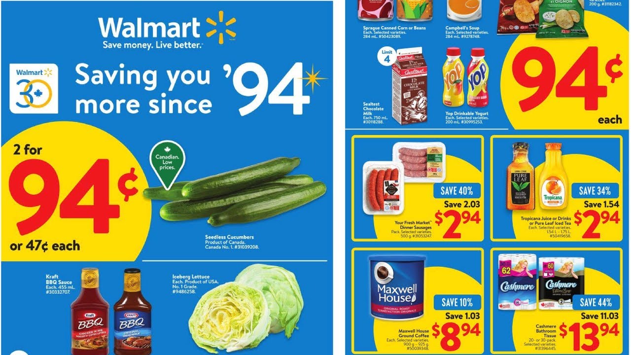 Walmart Flyer Canada 🇨🇦 | May 02 - May 08 - YouTube