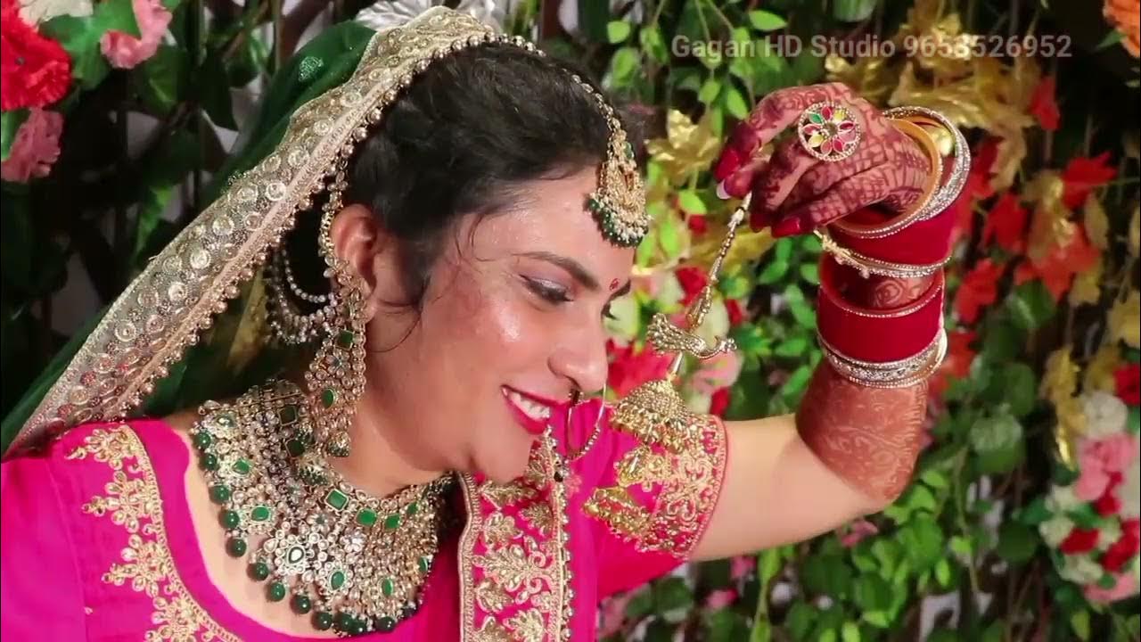 Wedding Highlights(Kuldeep Weds Pushpa)Gagan HD Studio Mob.96535.26952 https://youtube.com ...