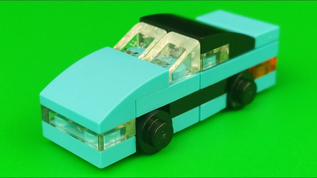 LEGO CITY MICRO (MINI) VEHICLE CAR 10 Tutorial - YouTube