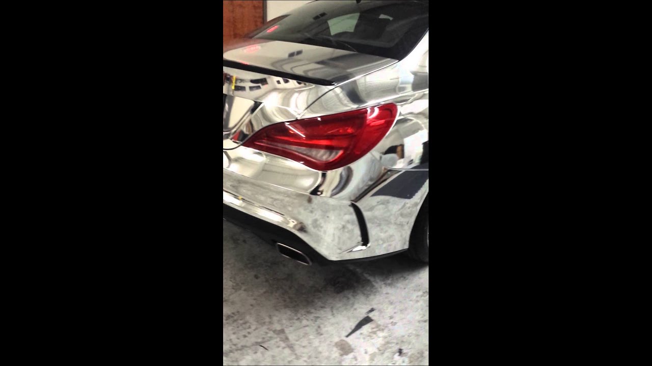 Carbon Wraps - Mercedes Benz CLA Edition1 - YouTube