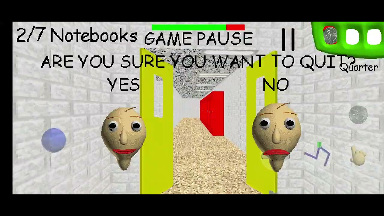 Baldi's basics is impossible like 3rd Question - YouTube