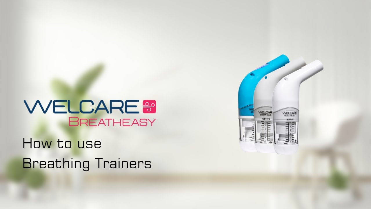 Welcare Breatheasy Breathing Trainer | How to Use | Respiratory Aid ...