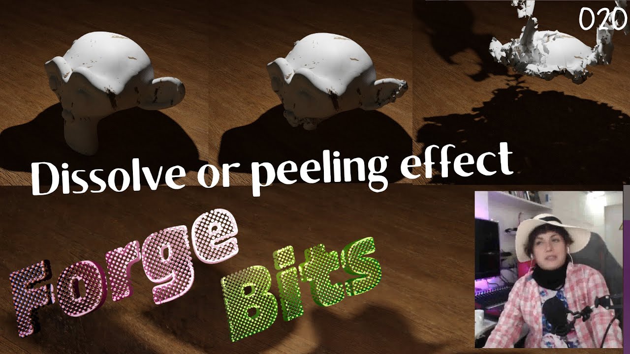 [FB] Dissolve effect or peeling effect | Blender 3.2 | Bit#020 - YouTube