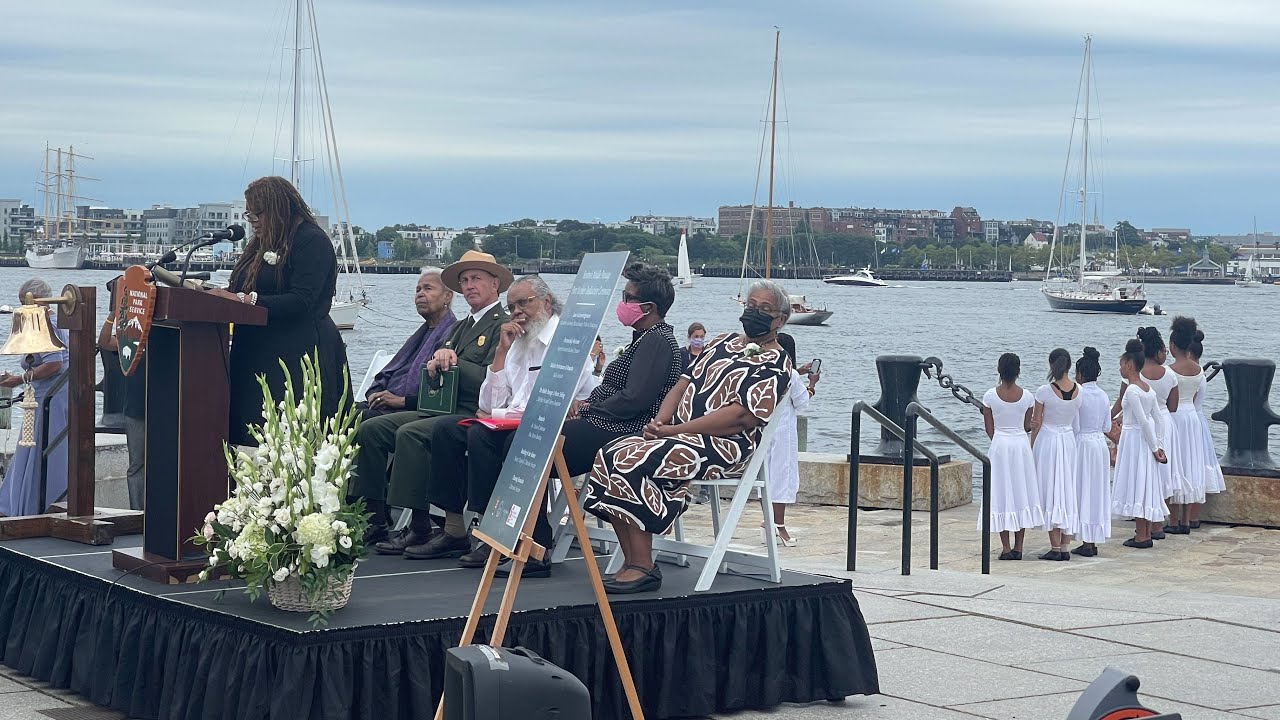 Livestream of Boston's Middle Passage Port Marker Dedication Ceremony ...